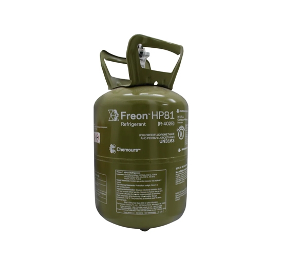 Gás / Fluído Refrigerante Freon™ HP81 (R402B) - Chemours - Gaspar ...